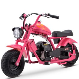 Pink GBmoto 50cc Kids Gas Chopper, Mini Chopper