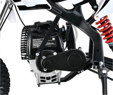 SYX-Moto Kids Dirt Bike 40cc 4-Stroke Beginner Gas Dirt Bike (White)