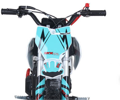 SYX-Moto Kids Dirt Bike 58cc 4-Stroke Beginner Gas Dirt Bike ( Red/Grey )